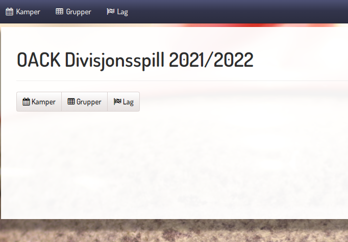 Velkommen til ny sesong! - OACK